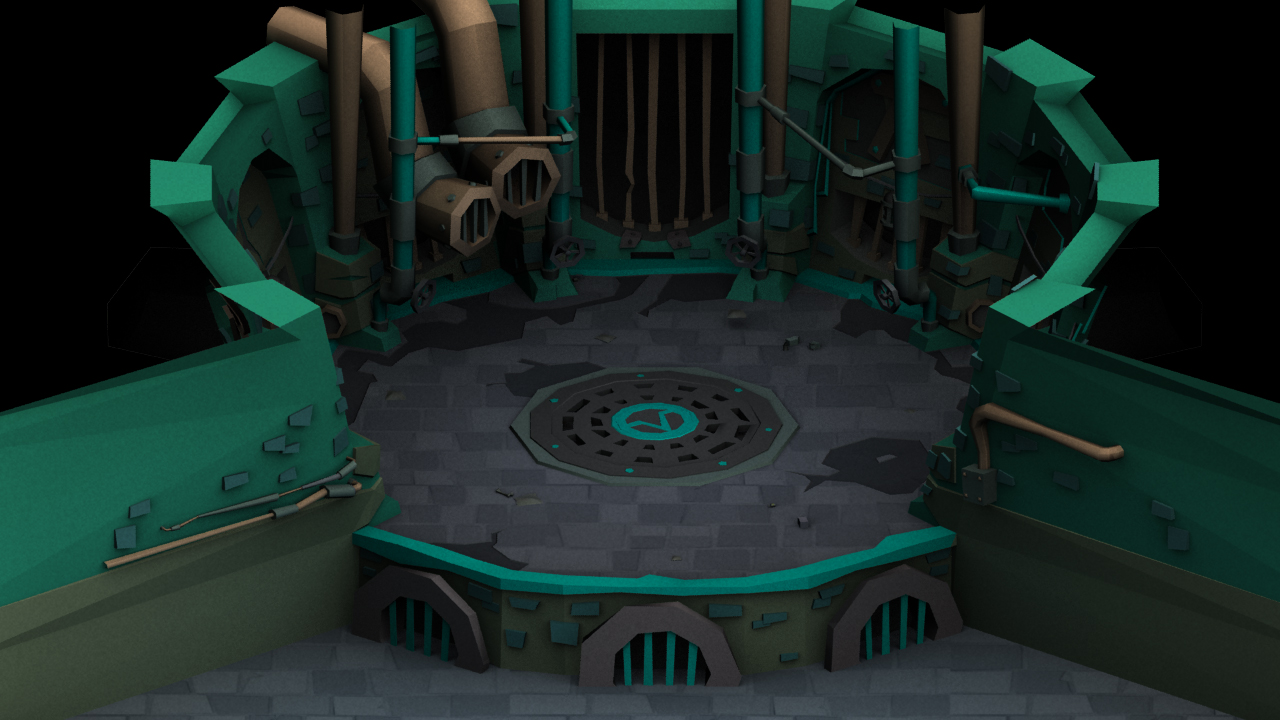 Sewer_Arena | Josh McDonald - Visual FX / Props / Environments